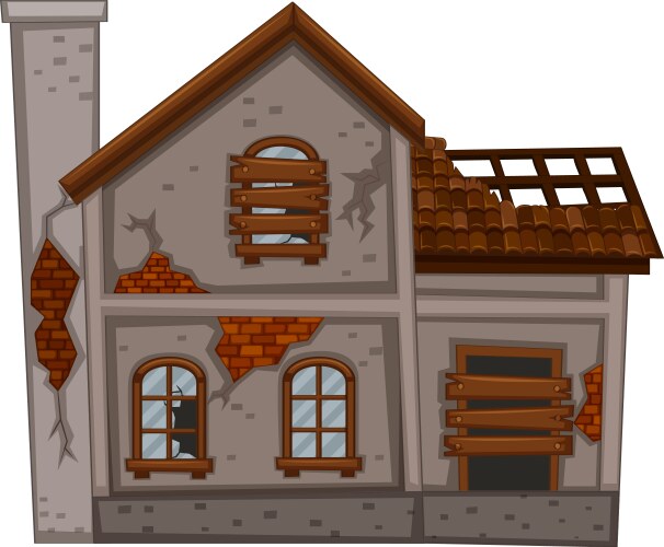 Broken House Vector Images (over 9,800)