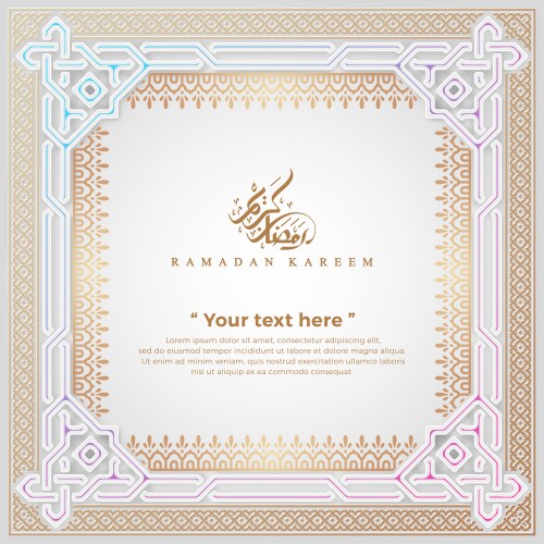 Islamic Celebration Backgrounds Royalty Free Vector Image