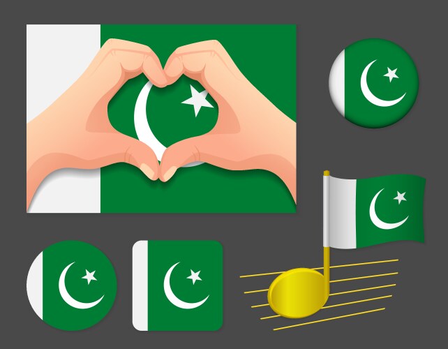 Pakistan Sign Love Vector Images (over 100)