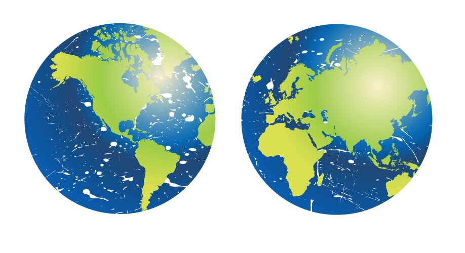 World time clocks Royalty Free Vector Image - VectorStock