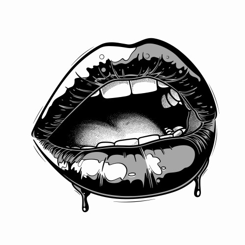Dripping Lips Vector Images (over 460)