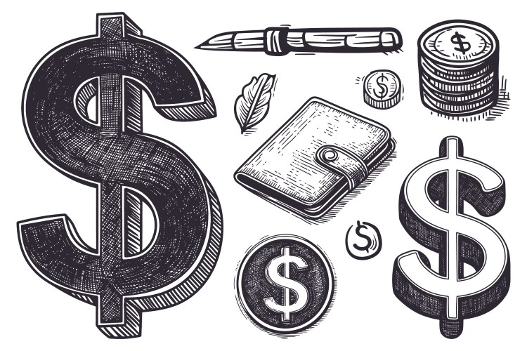 Cartoon Dollar Sign Vector Images (over 18,000)