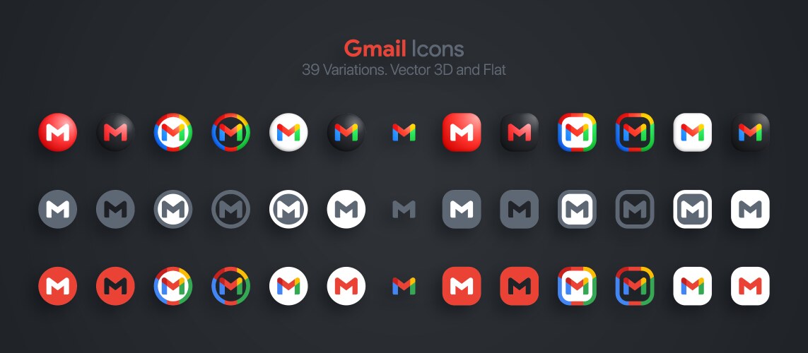 Gmail Vector Images (over 1,500)