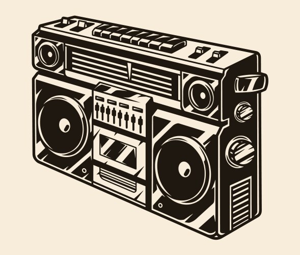 Retro Stereo Logo Stereo Business Cards | Stereo Business Card Maker