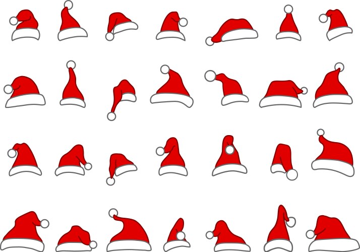 Cartoon Santa Hat Vector Images (over 78,000)