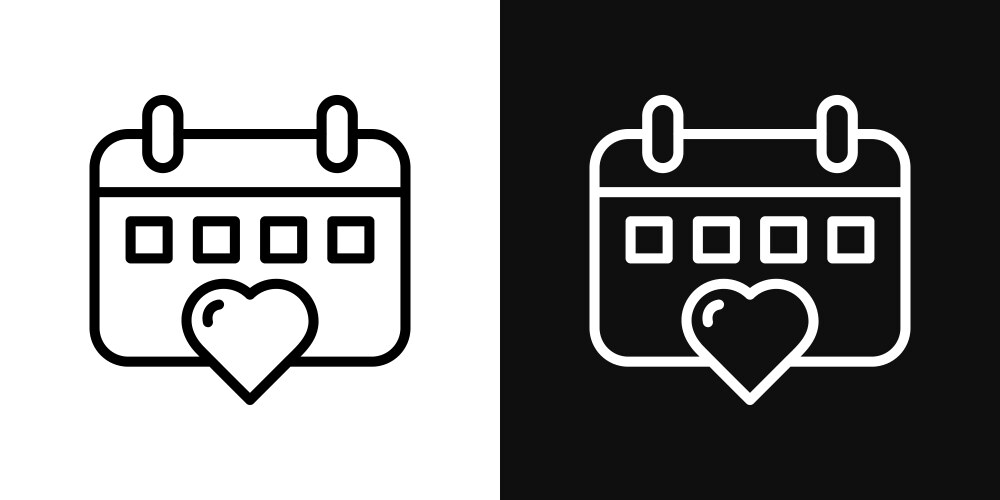 Special event icon set timeline symbol Royalty Free Vector