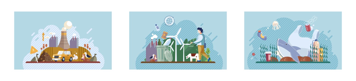 Environmental Pollution Vector Images (over 70,000)