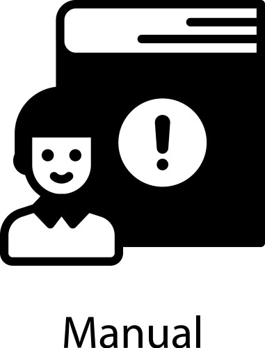 Manual book Royalty Free Vector Image - VectorStock