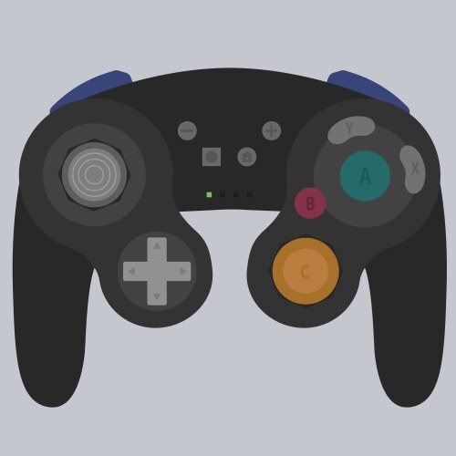 Vintage and iconic console game controller Vector Image