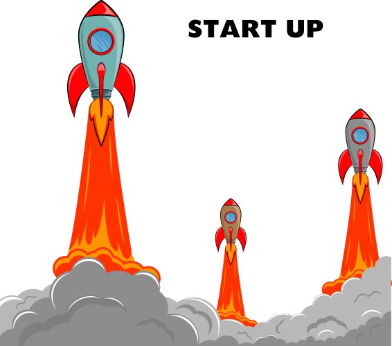 Rocket Ship Logo - Space Travel Royalty Free Vector Image