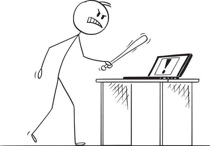 Angry Stickman Vector Images (over 520)