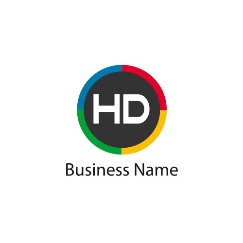 Hd logo Vector Images & Graphics for Commercial Use | VectorStock