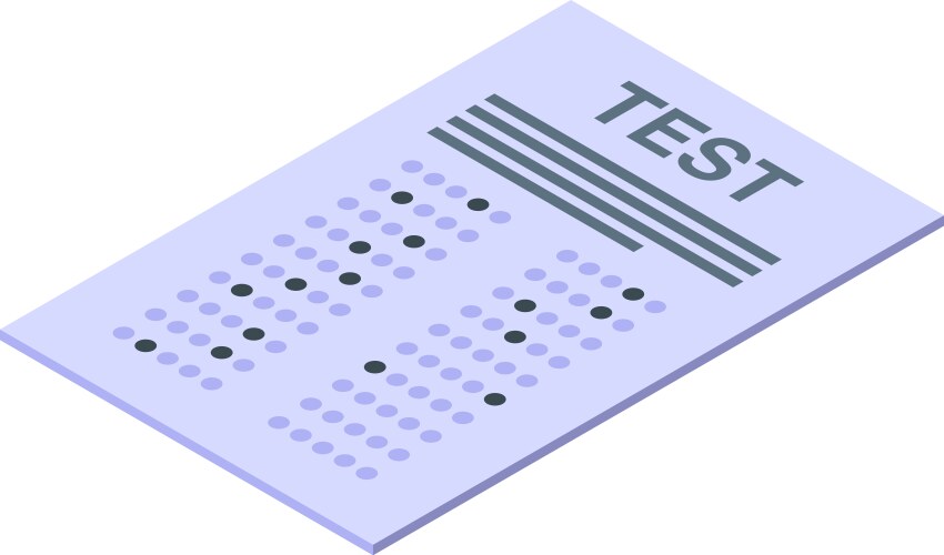 Multiple Choice Test Vector Images (over 440)
