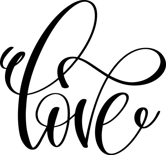 Handball hand lettering - handmade calligraphy Vector Image