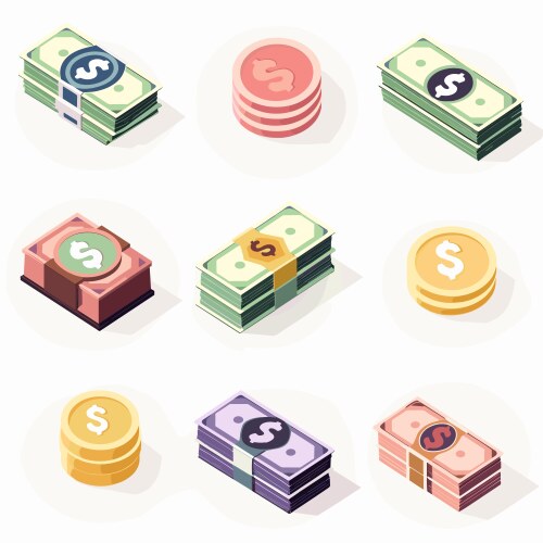 Us Currency Vector Images (over 6,300)