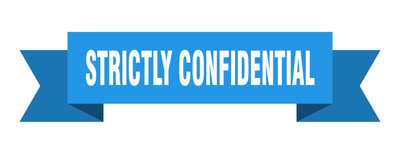 Strictly confidential Vector Images & Graphics for Commercial Use ...