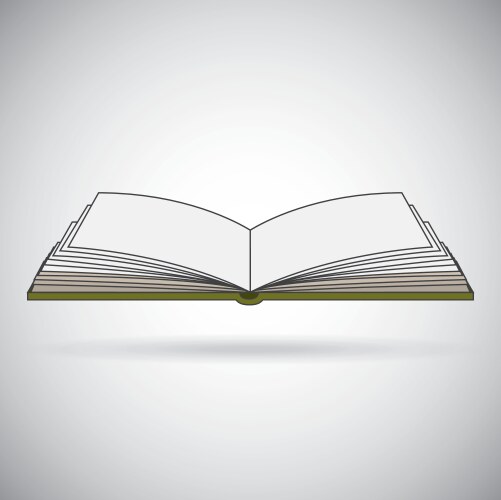 Open book pop art Royalty Free Vector Image - VectorStock