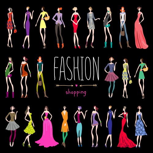 Fashion Vector Images (over 3 million)