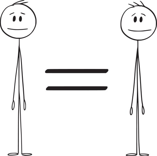 Cartoon of businessman holding arrow sign Vector Image