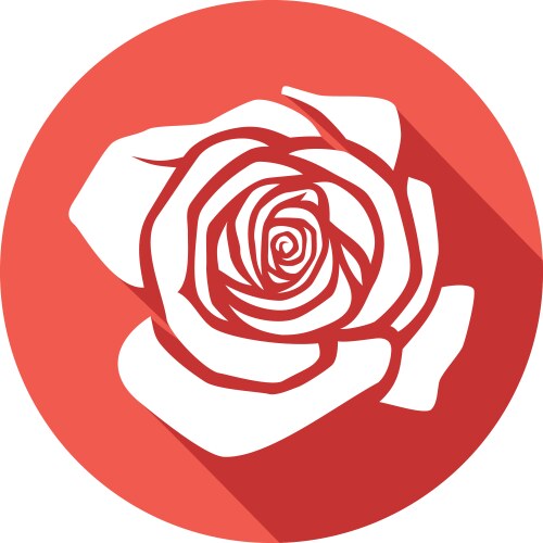 Rose Icon Vector Images (over 100,000)
