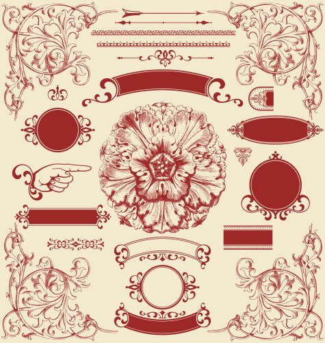 England Style Border Vector