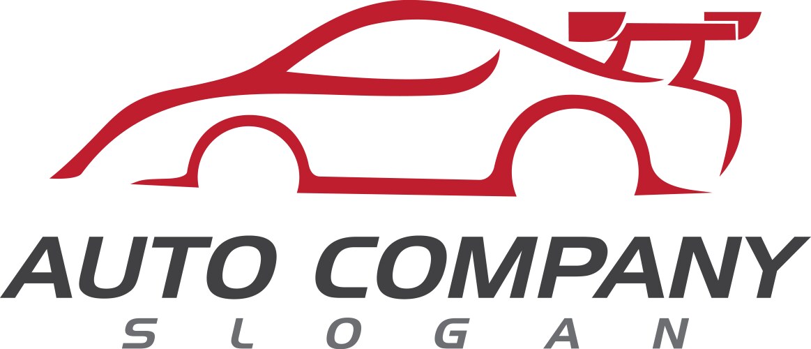 Auto service sign car repair logo eps Royalty Free Vector