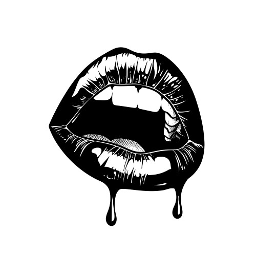 Dripping Lips Vector Images (over 460)