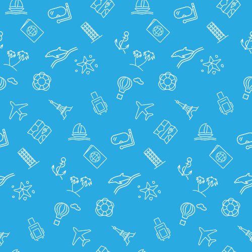 Travel Seamless Background Vector Images (over 59,000)