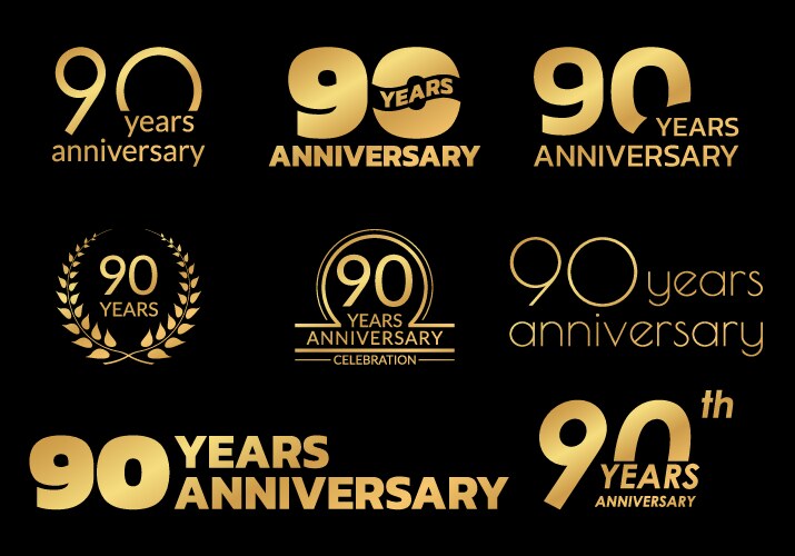 90th Anniversary Logo Vector Images (over 2,300)