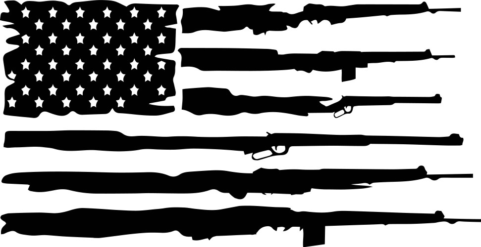 Black White American Flag Vector Images (over 55,000)