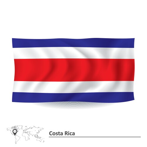 Costa Rica Outline Flag Vector Images (over 180)