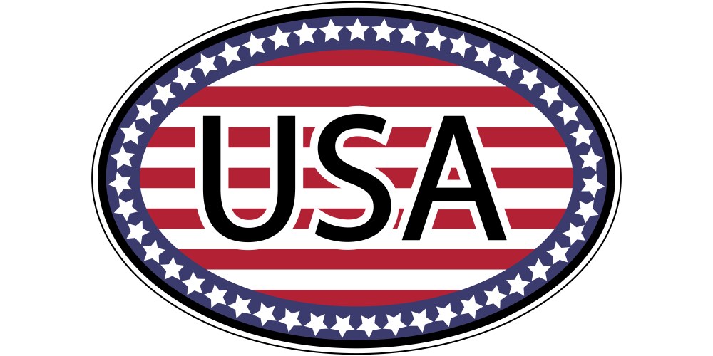 Set oval stickers flags of the g20 countries Vector Image