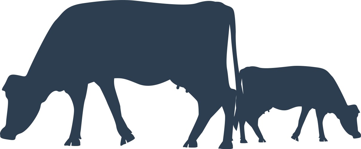 Cow side view Vector Images & Graphics for Commercial Use | VectorStock
