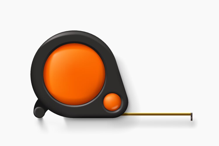 Tape measure Royalty Free Vector Image - VectorStock