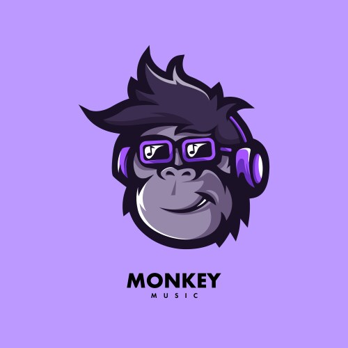 Funny Monkey Logo Vector Images (over 3,900)