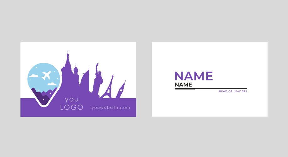 Business card 2022 Royalty Free Vector Image - VectorStock