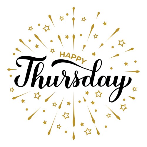 Happy Thursday Vector Images (over 730)