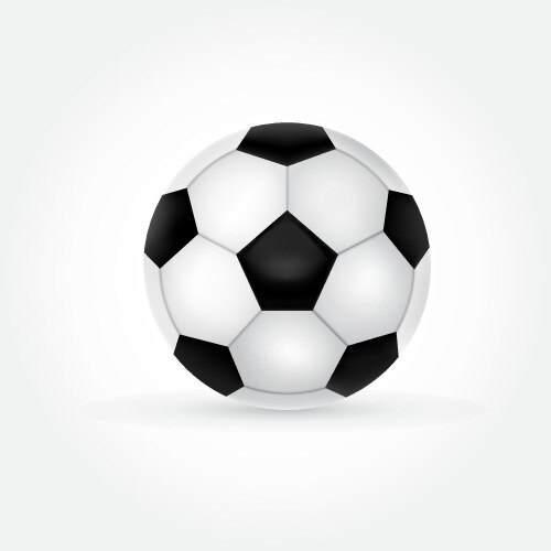 Football ball Royalty Free Vector Image - VectorStock