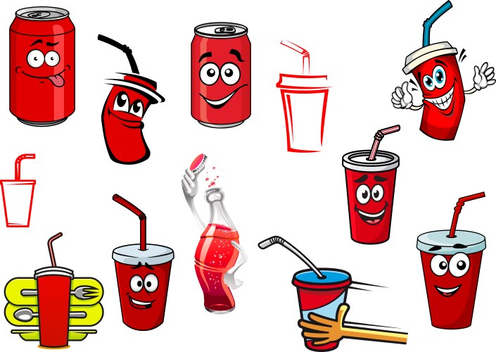 Cartoon Drinks Vector Images (over 210,000)