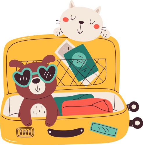 Dog Suitcase Vector Images (over 710)