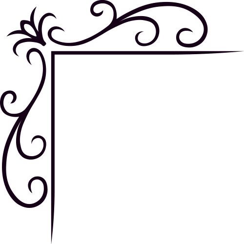 Vintage elegant text border decorative classic Vector Image