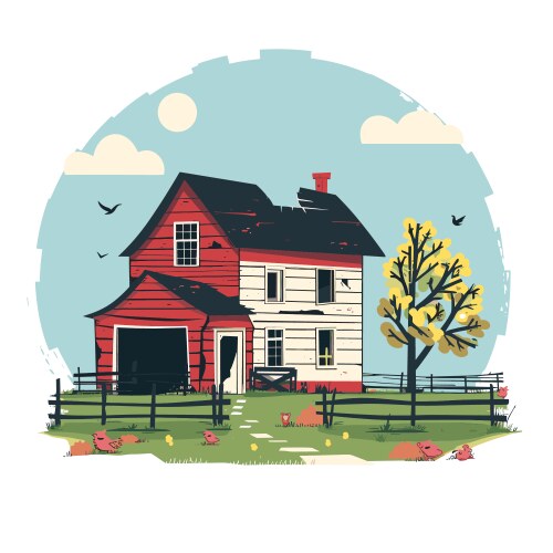Farmhouse Vector Images (over 17,000)