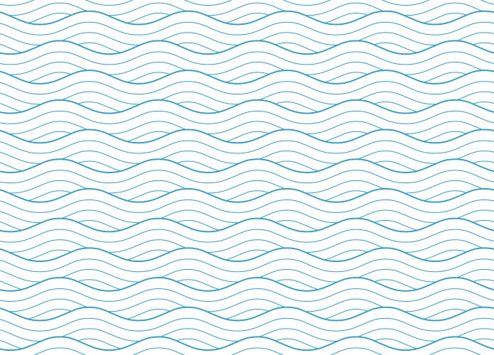 Seamless texture with waves Royalty Free Vector Image