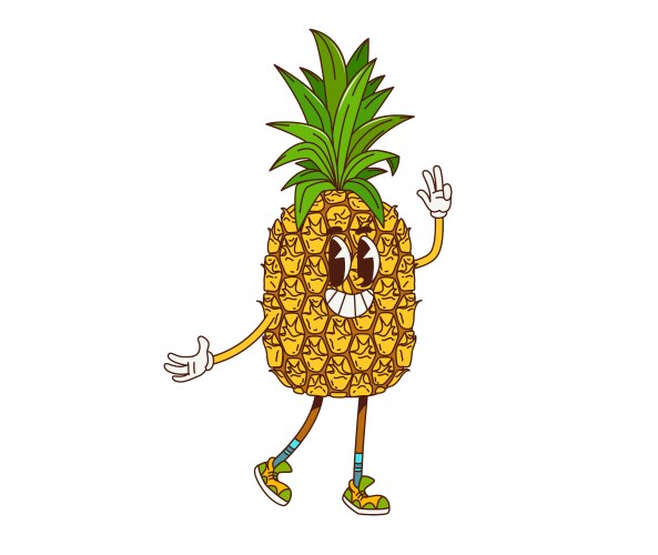 Pineapple Cartoon Vector Images (over 17,000)