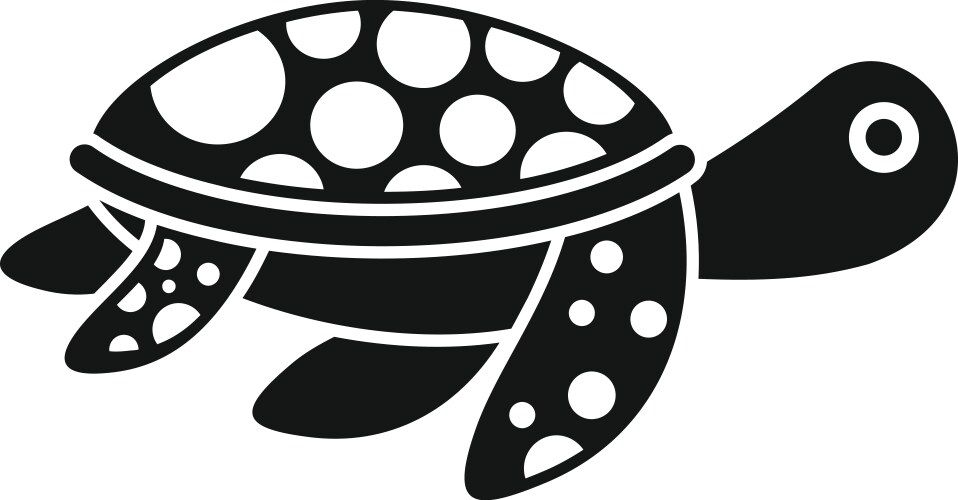 Tortoise Black And White Clipart