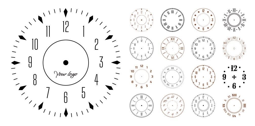 Watch Dial Vector Images (over 38,000)