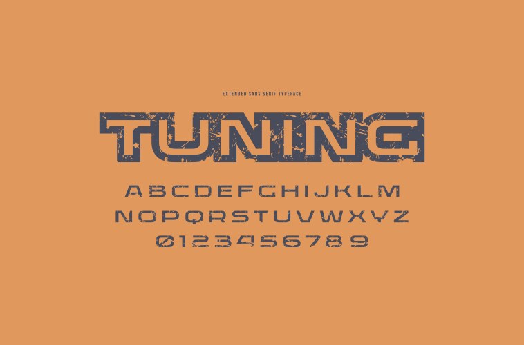 Racing Font Stickers Vector Images (over 340)