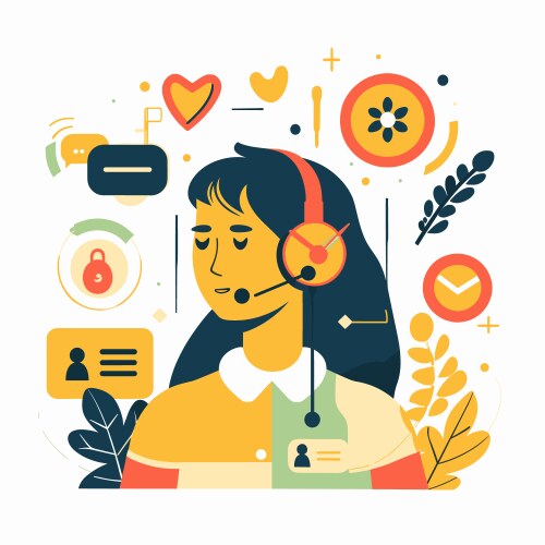 Customer Representative Vector Images (over 4,900)