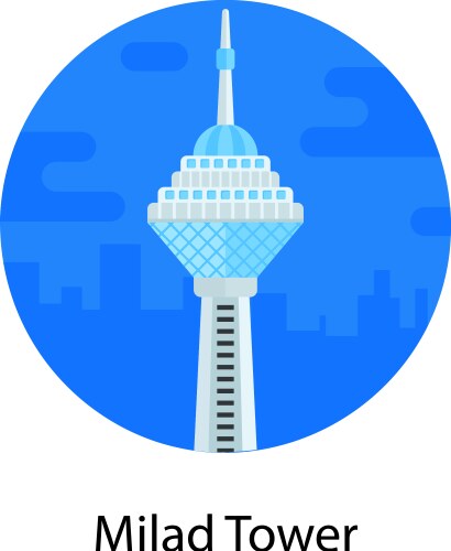 Milad Tower Vector Eiffel Milad Tower Designs, Themes, Templates And