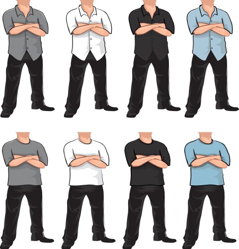 Headless Body Cartoon Vector Images (56)
